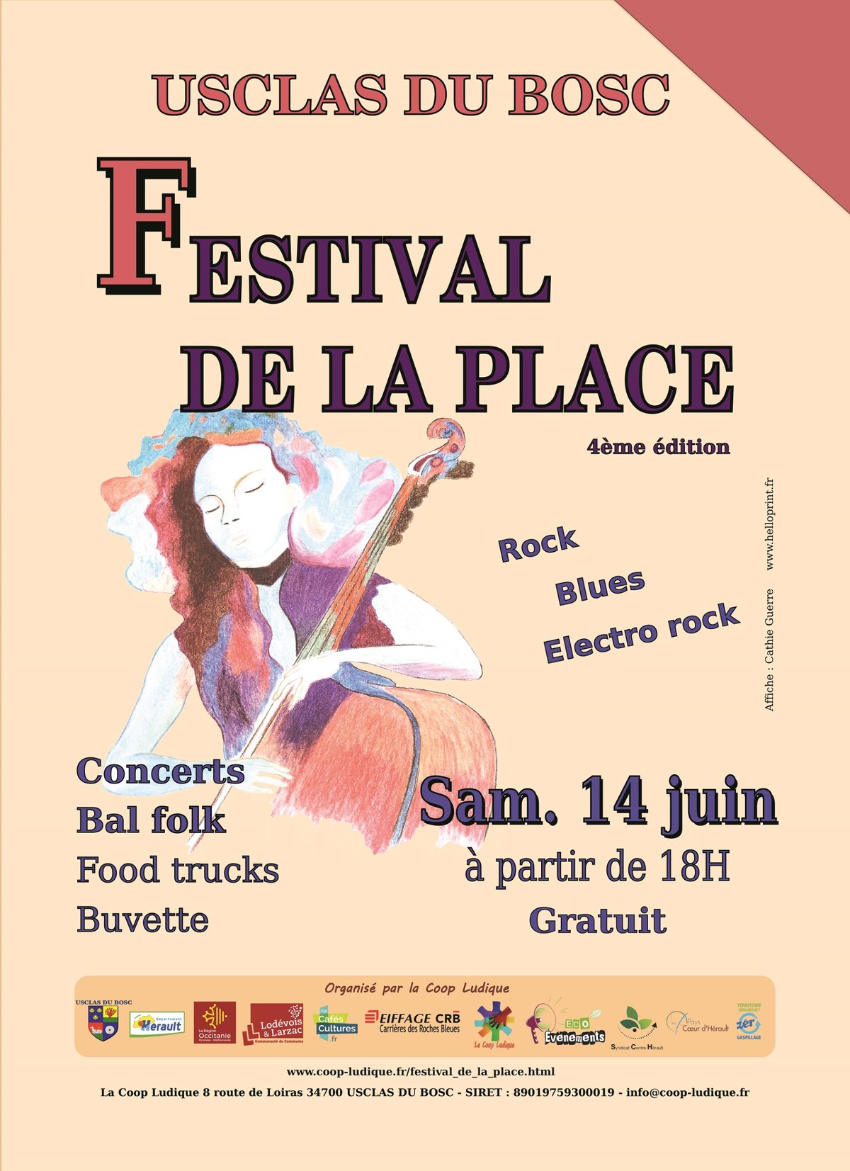 Le festival de la place Usclas du Bosc 2026 programme