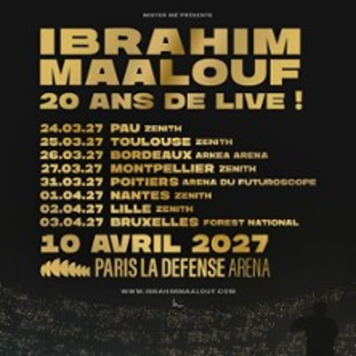 Concert Ibrahim Maalouf, 20 ans de Live ! à Montpellier le 27/03/2027
