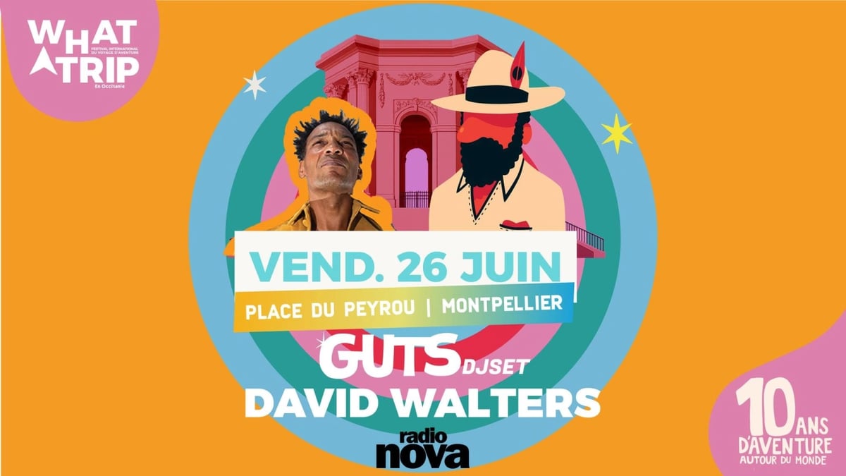 Concert Guts et David Walters à Montpellier le 26/06/2026